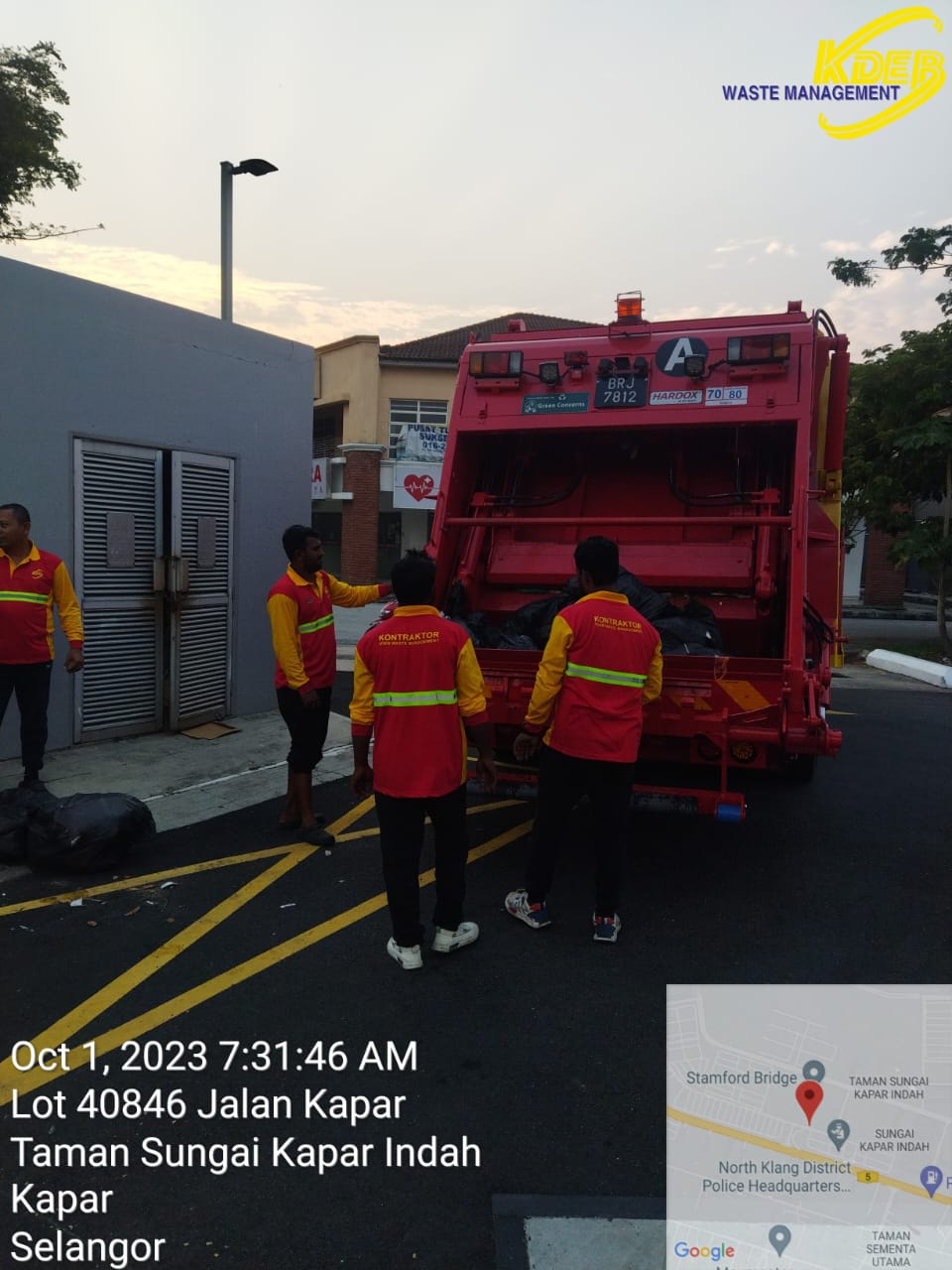 KDEB Waste Management - 1ST DAY OPERATION IN KLANG FOR NEW CONTRACT OF ...