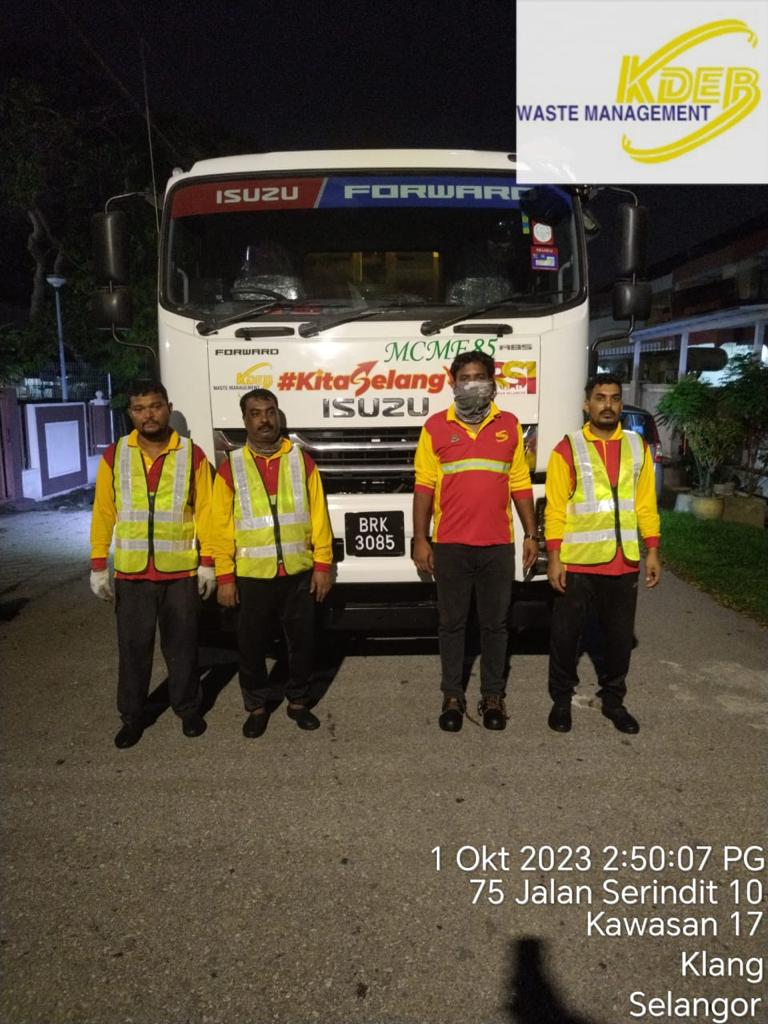 KDEB Waste Management - 1ST DAY OPERATION IN KLANG FOR NEW CONTRACT OF ...