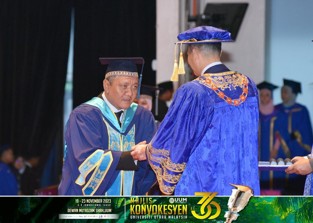 KDEB Waste Management - FIVE OF MANAGEMENT STAFF IN 36TH UUM CONVOCATION