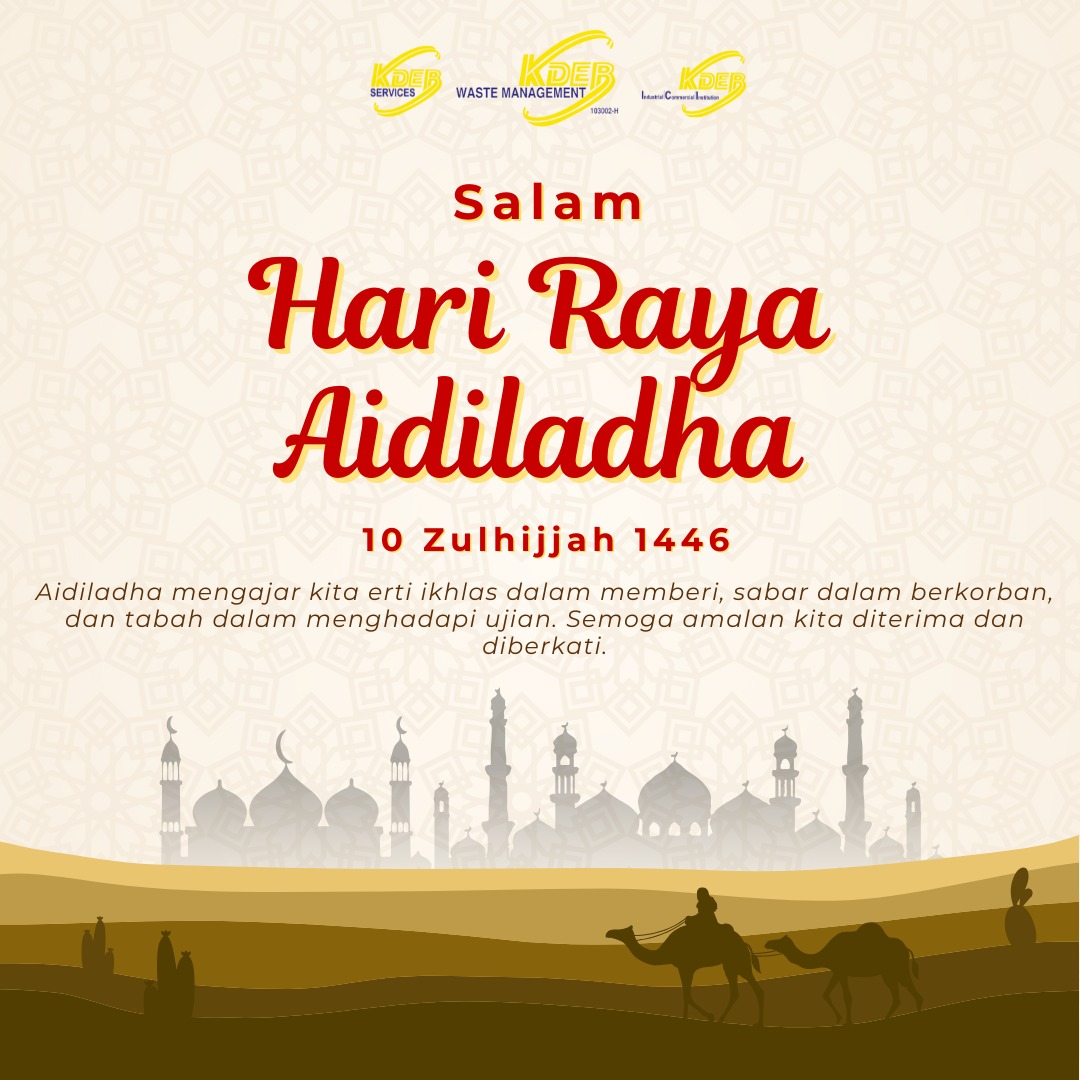 KDEB Waste Management - HARI RAYA AIDIL ADHA 2025