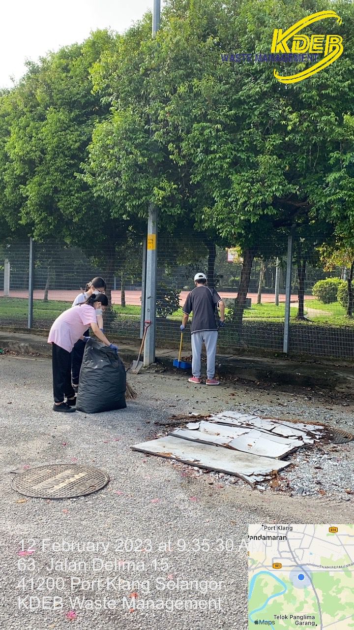 KDEB Waste Management - GOTONG ROYONG BANDAR PARKLAND, KLANG