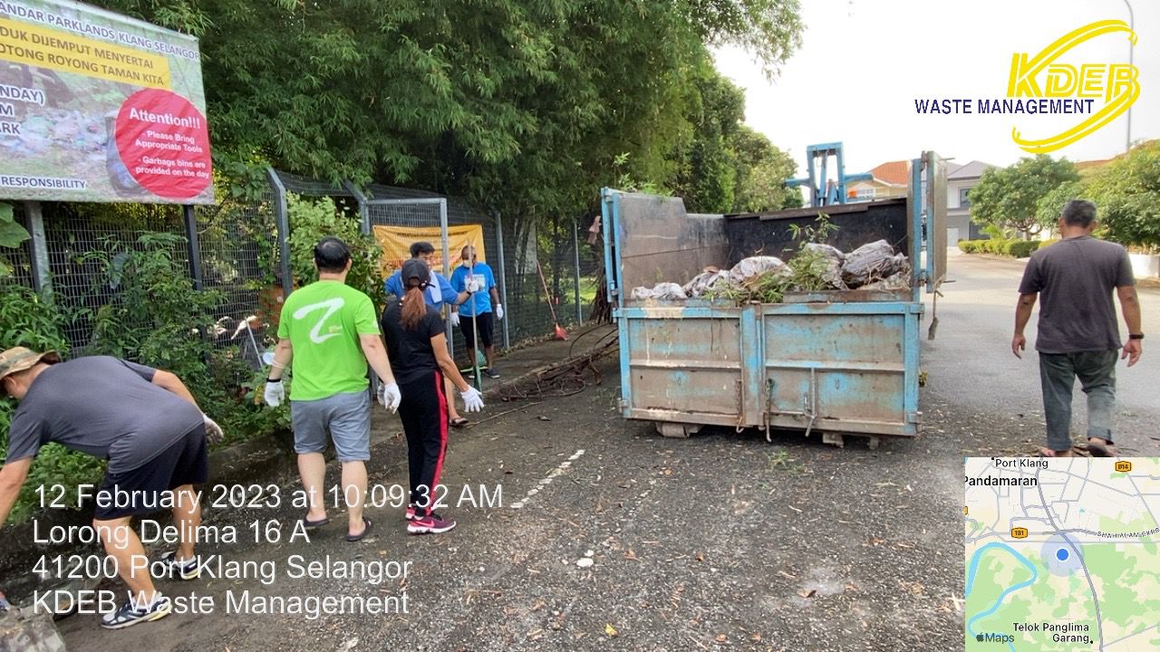 KDEB Waste Management - GOTONG ROYONG BANDAR PARKLAND, KLANG