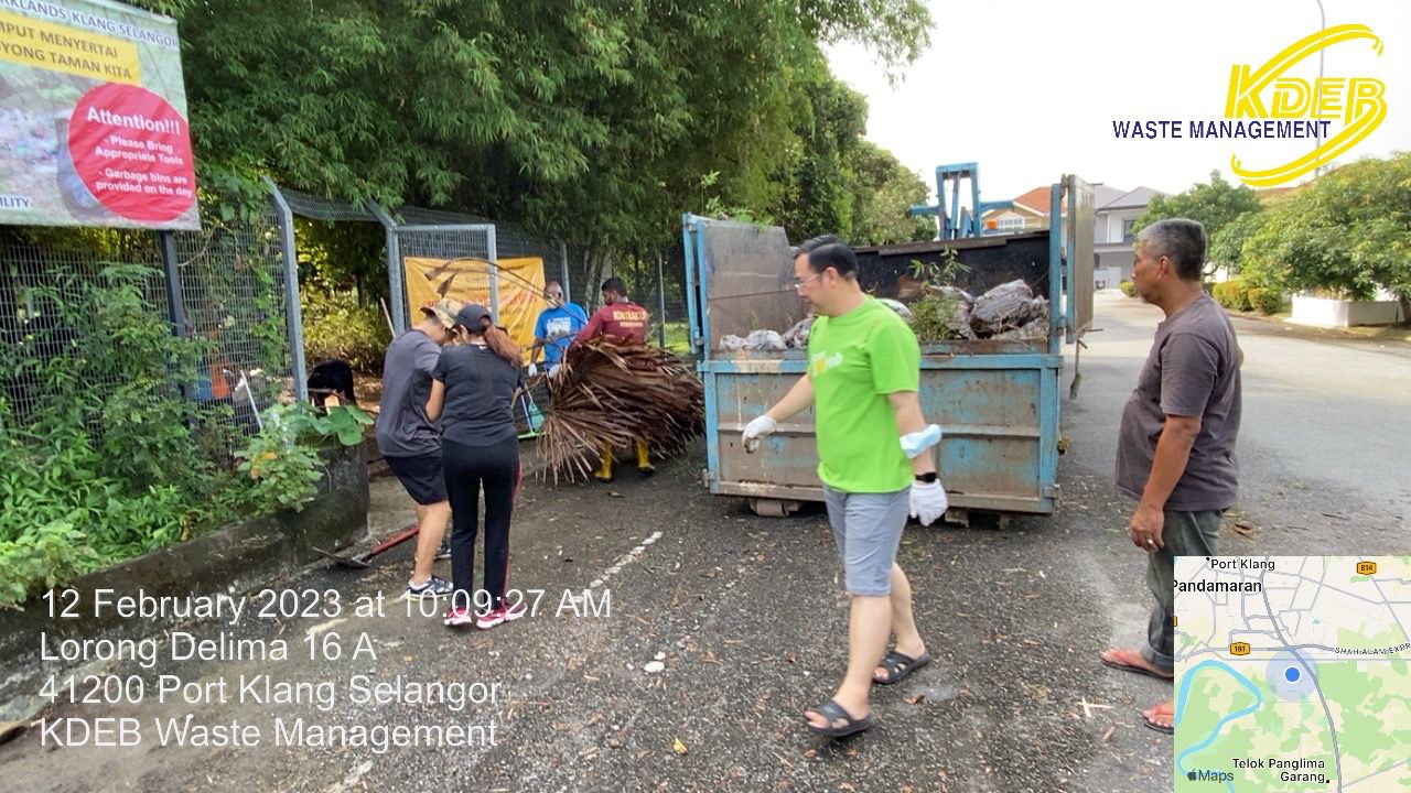 KDEB Waste Management - GOTONG ROYONG BANDAR PARKLAND, KLANG