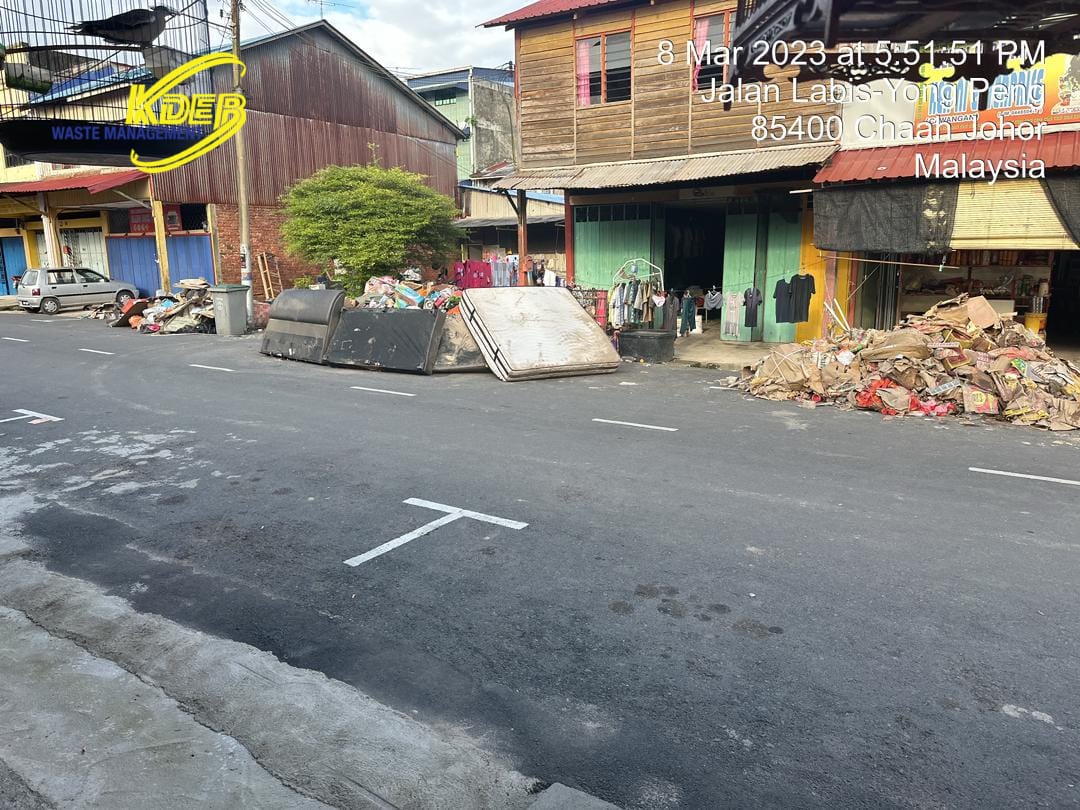 KDEB Waste Management - MISI BANTUAN PEMBERSIHAN PASCA BANJIR JOHOR