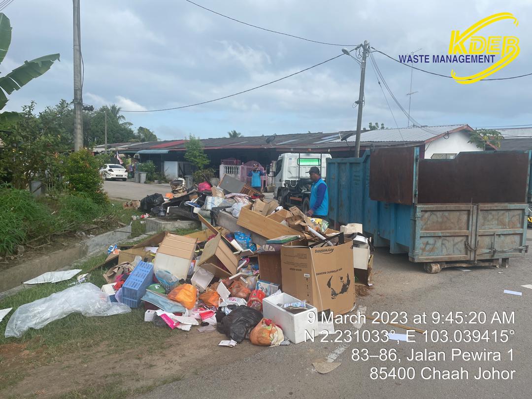 KDEB Waste Management - MISI BANTUAN PEMBERSIHAN PASCA BANJIR JOHOR