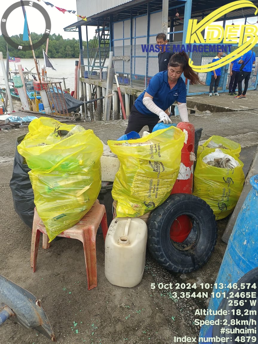 KDEB Waste Management - PROGRAM REJUVENASI BAGAN SUNGAI YU, KUALA SELANGOR